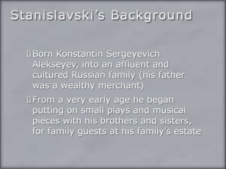 Stanislavsky | PPTX