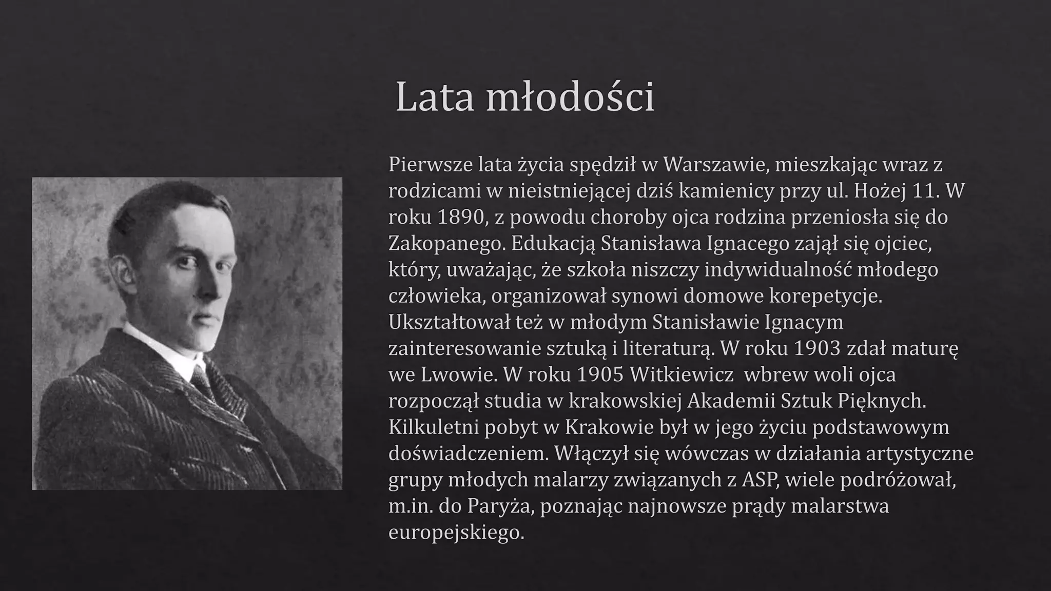 Stanislaw ignacy witkiewicz witkacy | PPTX