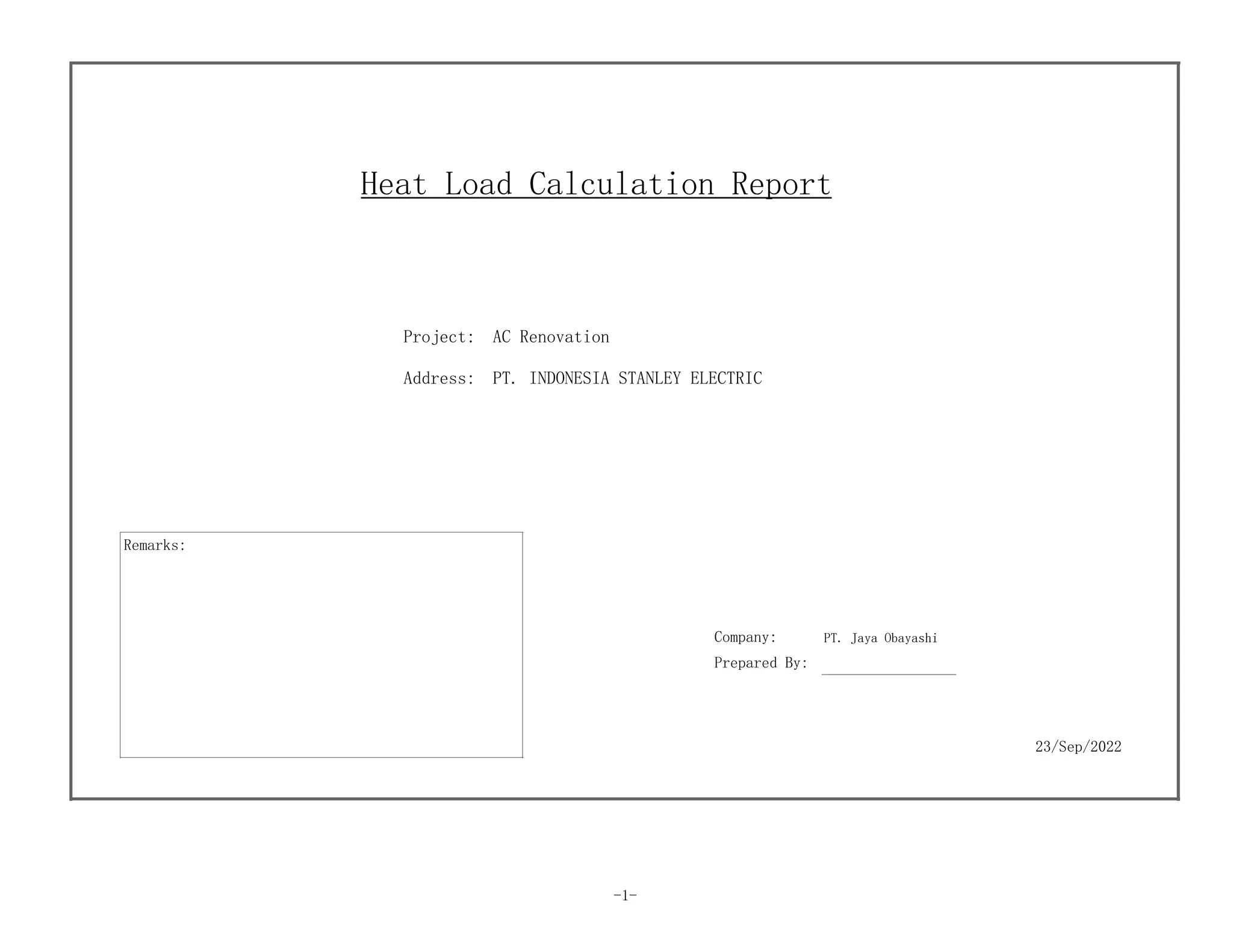 Heat Load Calculation | PPT