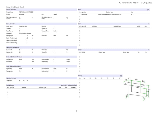 Heat Load Calculation | PPT
