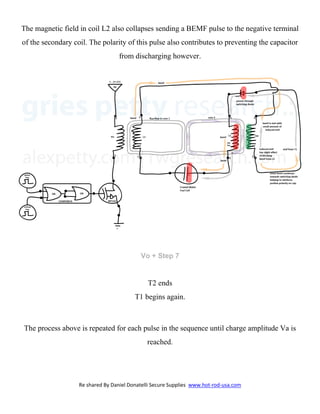 Stanley a meyer operating the vic voltage intensifier circuit | PDF