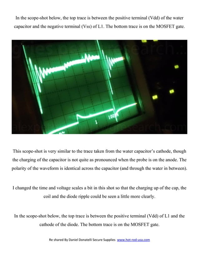 Stanley a meyer operating the vic voltage intensifier circuit | PDF ...