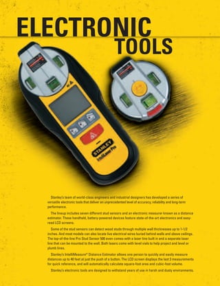 Stanley handtoolscatalog layout_2011 | PDF