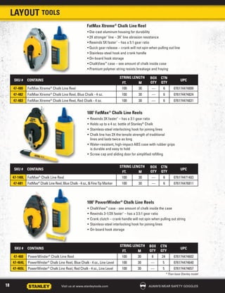 Stanley handtoolscatalog layout_2011 | PDF
