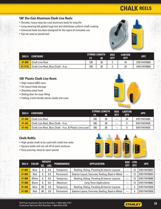 Stanley handtoolscatalog layout_2011 | PDF