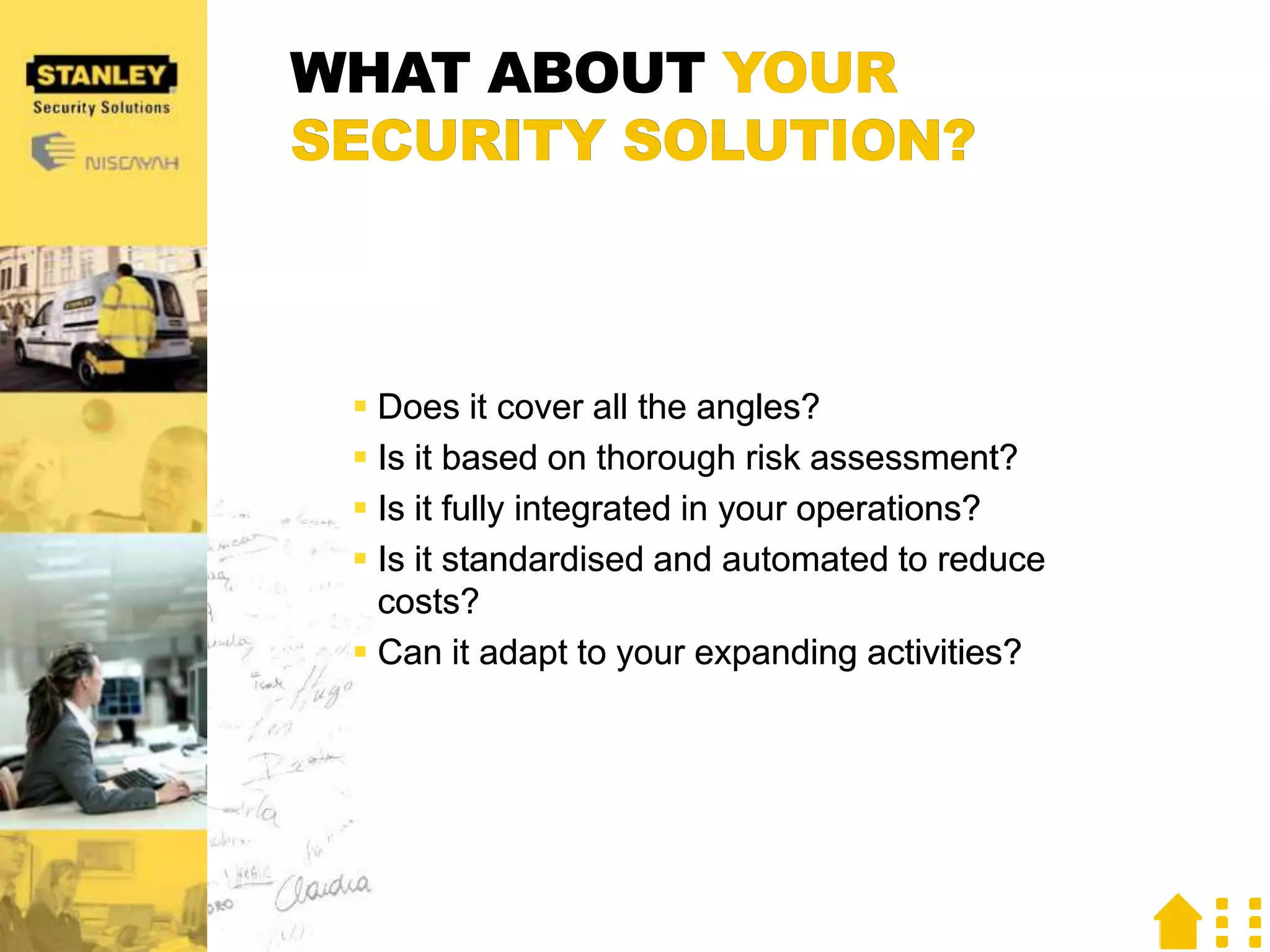 Stanley Security Solutions | PPT