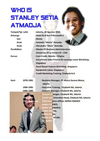 Stanley setia atmadja | PDF