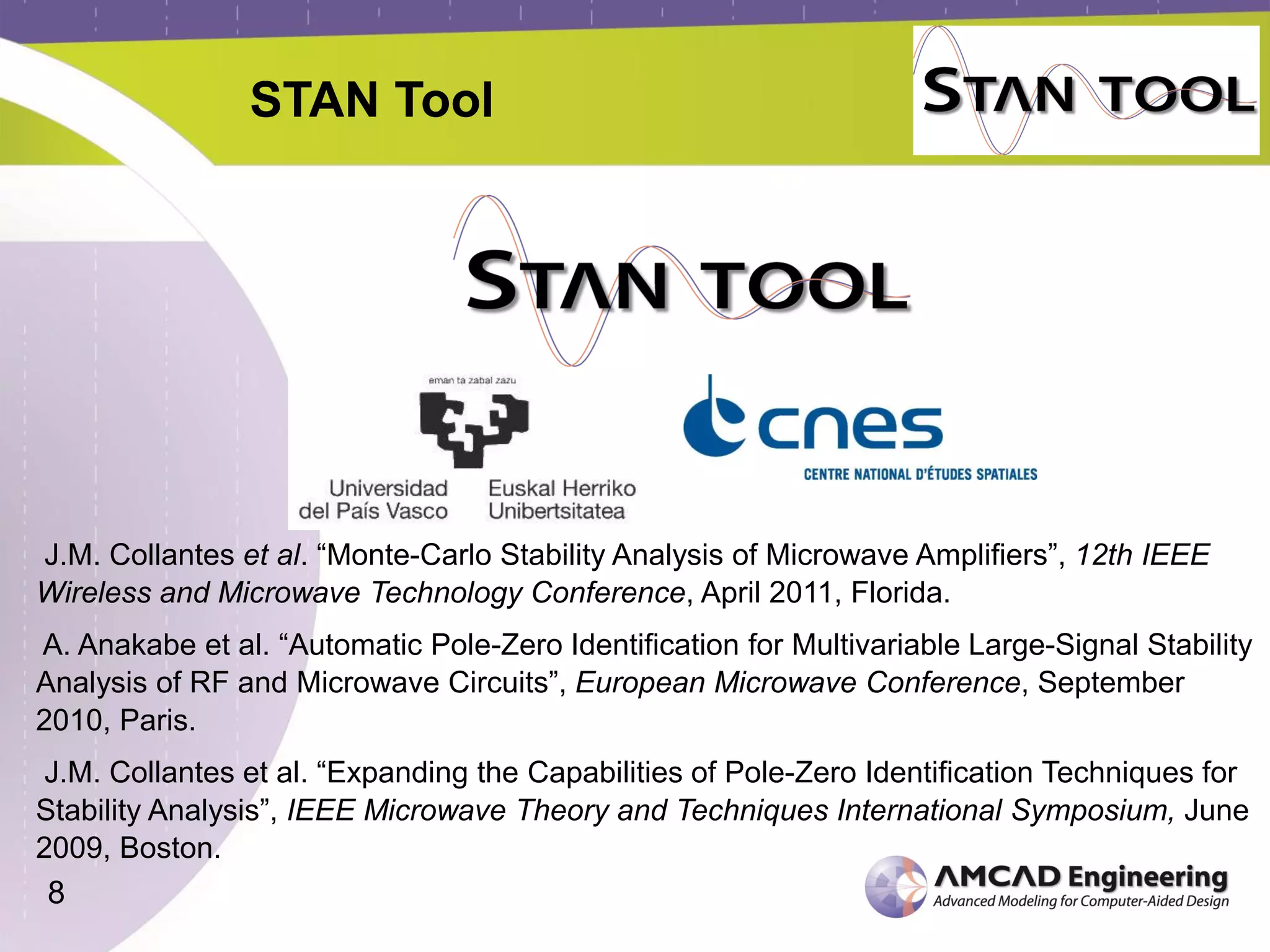 STAN Tool overview | PDF