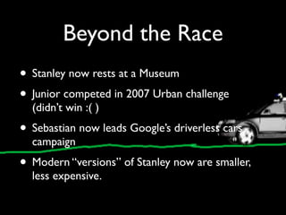 Stanley : The robot that won grand challenge | KEY