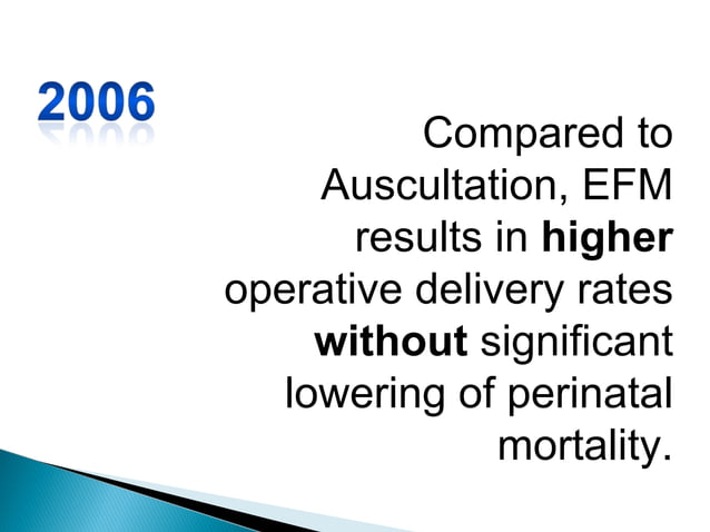 ST Segment Analysis (STAN) for Intrapartum Electronic Fetal Monitoring ...