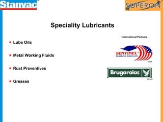 Stanvac superon corporateintroduction1 | PDF