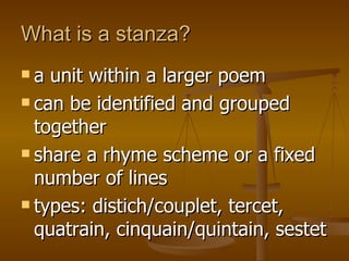 Stanza | PPT