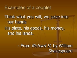 Stanza | PPT | Free Download