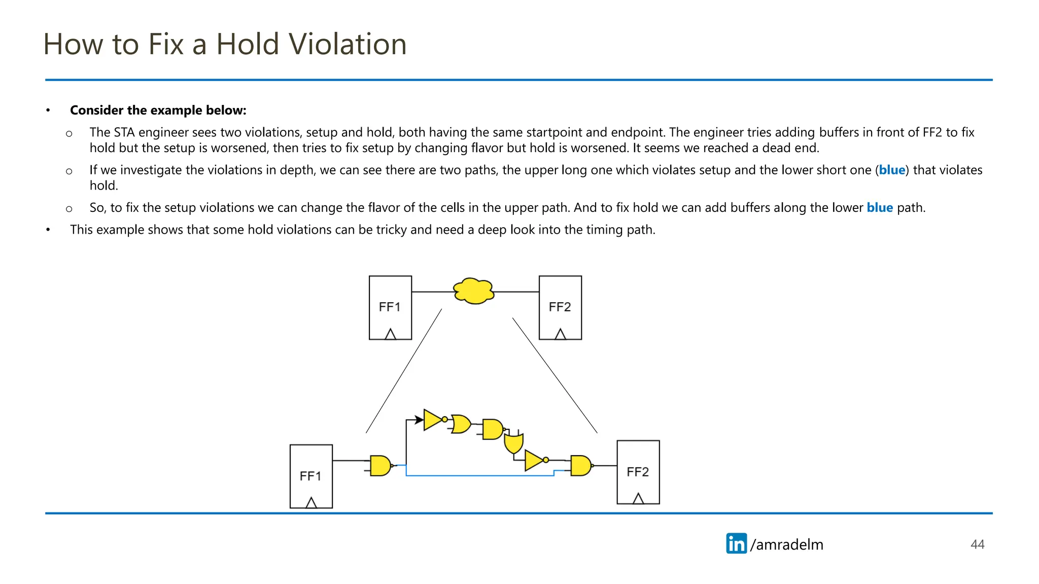 VLSI Static Timing Analysis Setup And Hold Part 2 | PDF