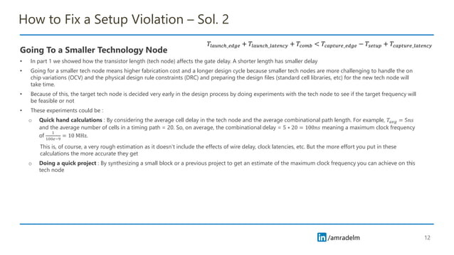 Vlsi Static Timing Analysis Setup And Hold Part 2 Ppt