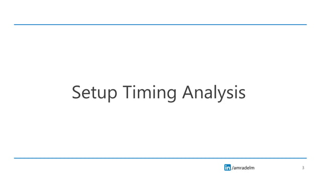 VLSI Static Timing Analysis Setup And Hold Part 2 | PPT