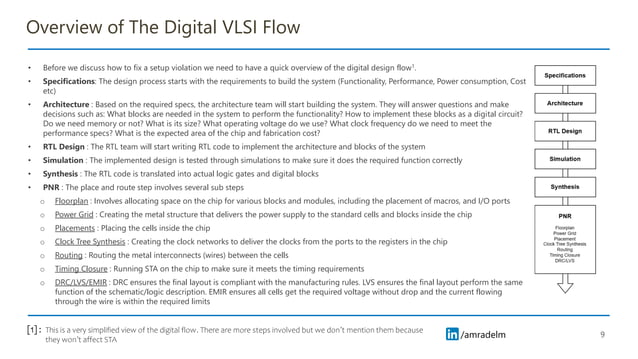 VLSI Static Timing Analysis Setup And Hold Part 2 | PPT