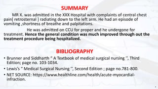 CASE PRESENTATION ON ANTEROSPECTAL MYOCARDIAL INFARCTION | PPTX