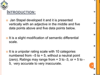 Stapel scale | PPTX