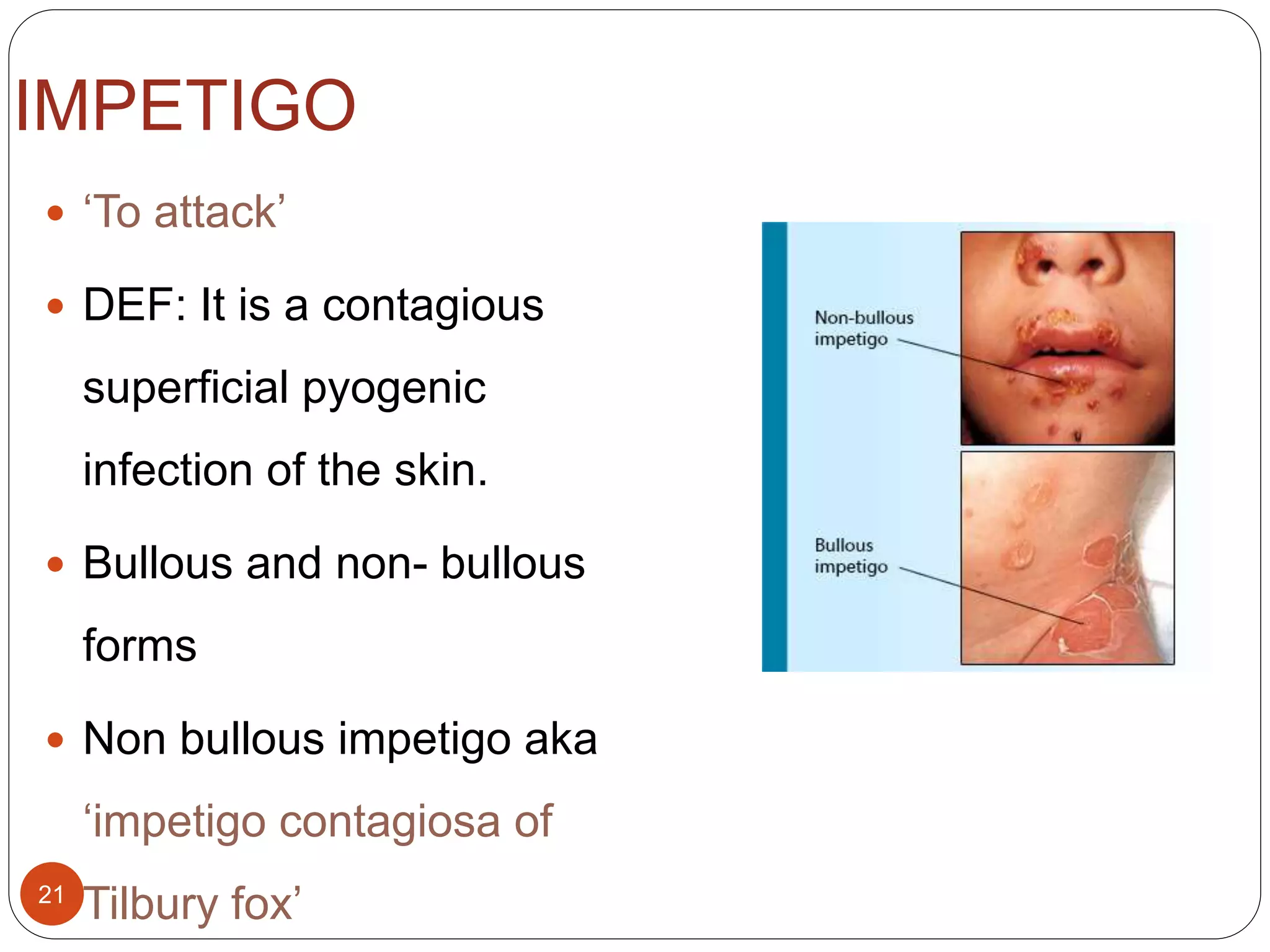Staphylococcal & streptococcal skin infections | PPTX