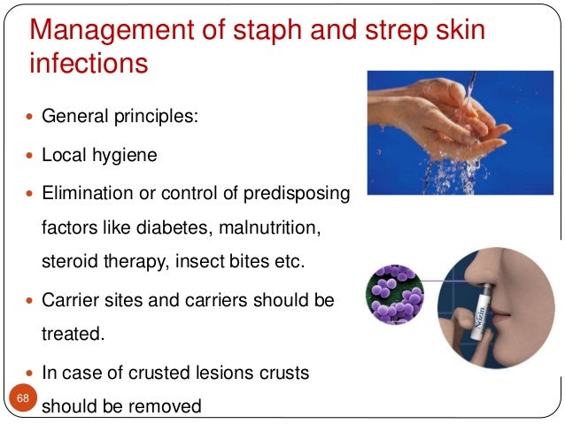 Staphylococcal & streptococcal skin infections