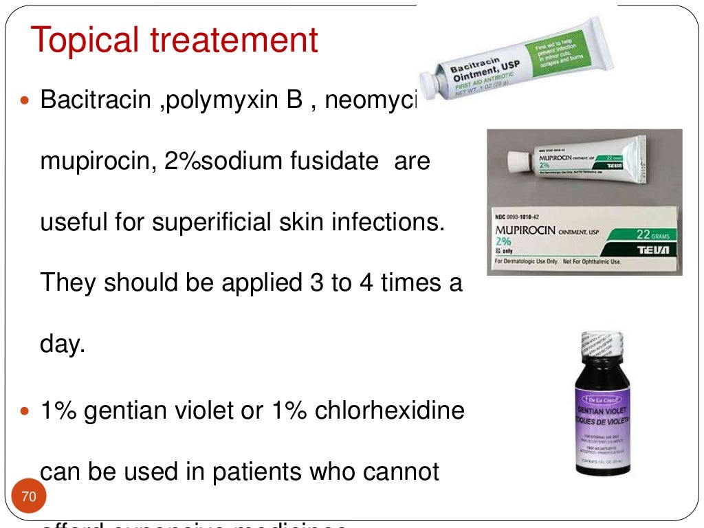 Staphylococcal & streptococcal skin infections