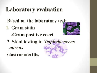 Staphylococcal food poisoning | PPTX