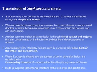 Staphylococcal skin infections by dr, Hari dagal | PPT