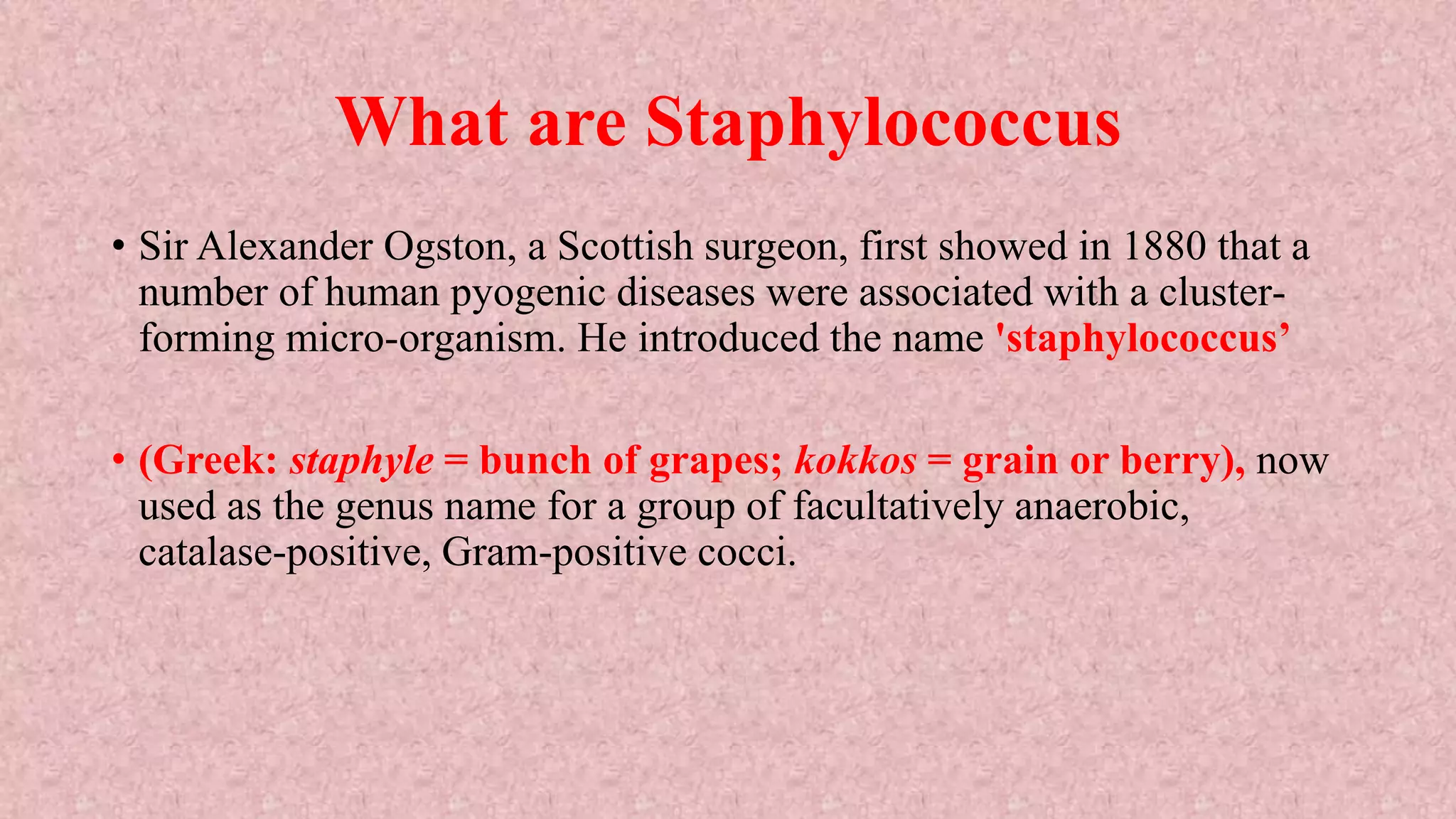 Staphylococcus | PPTX