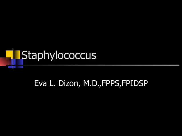 Staphylococcus (2) | PPT