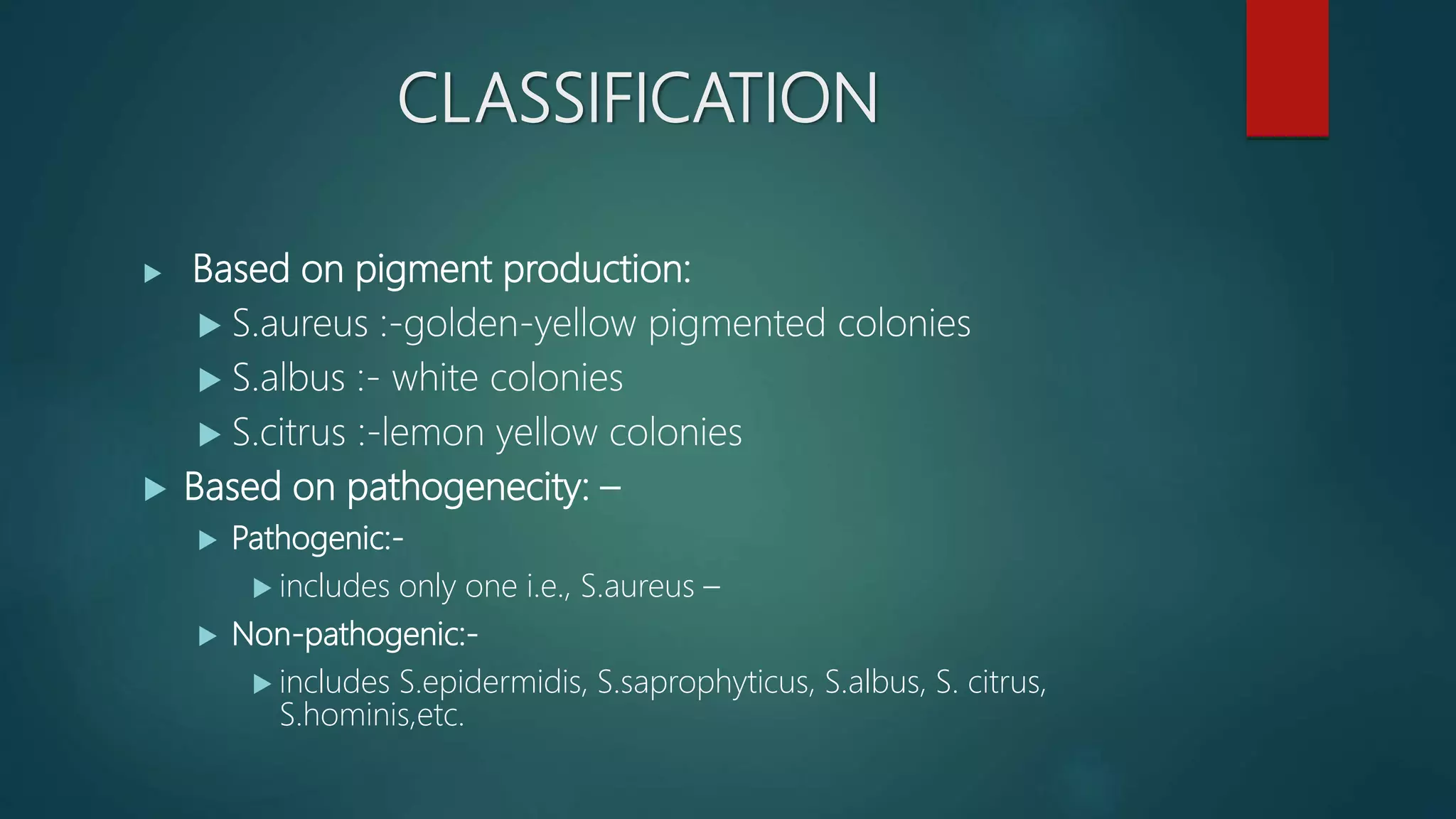 Staphylococcus aureus | PPTX