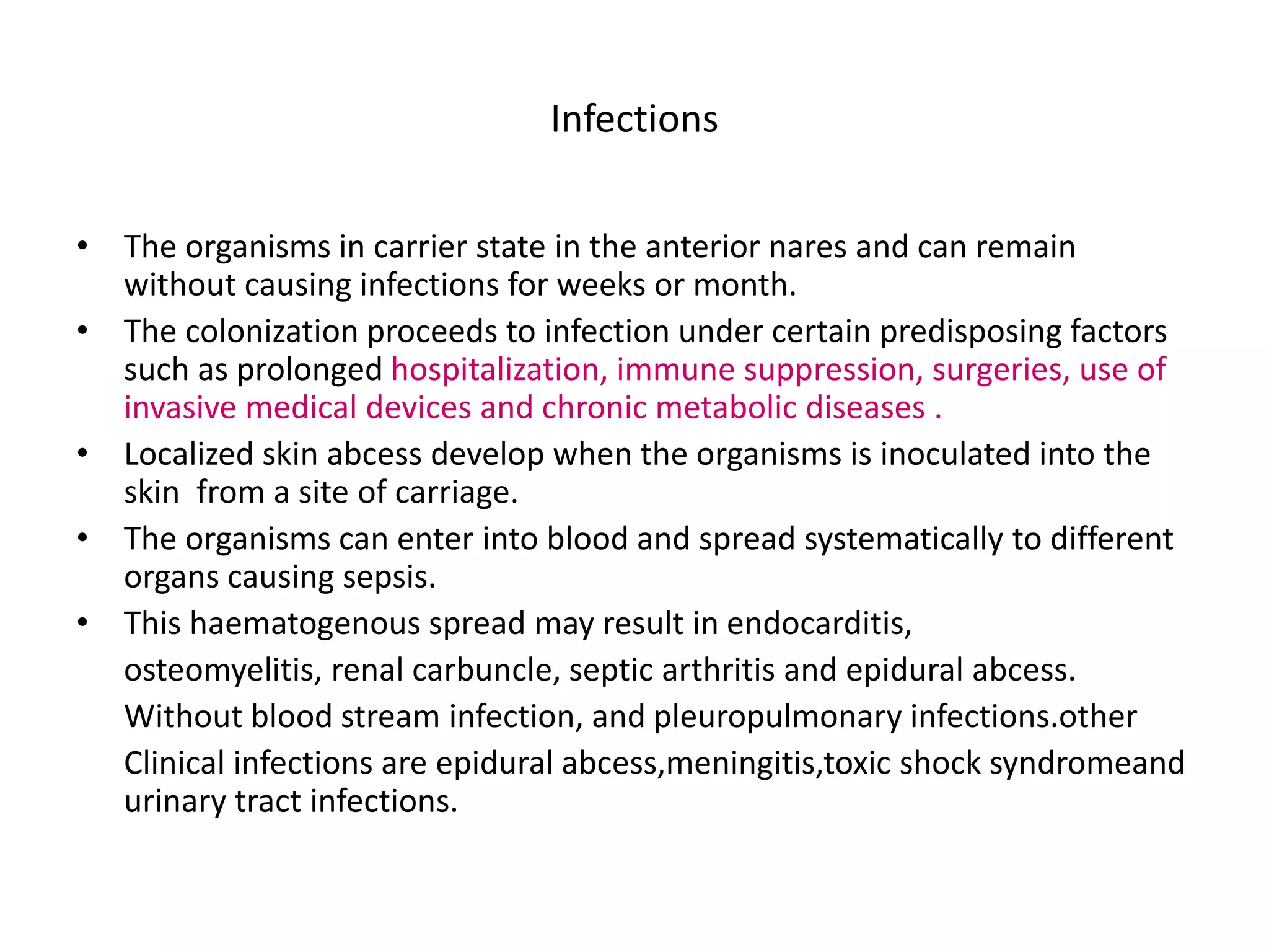 Staphylococcus aureus | PPTX