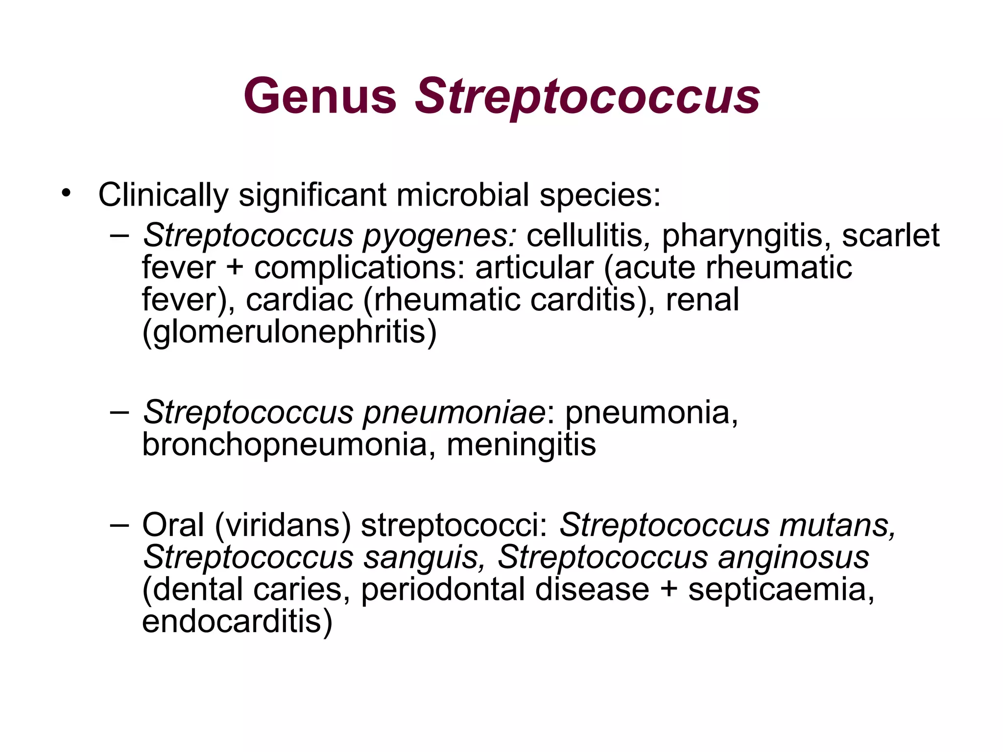 Staphylococcus streptococcus bacteriological diagnosis_i | PPT