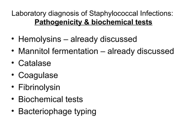 Staphylococcus streptococcus bacteriological diagnosis_i | PPT | Infectious Diseases | Diseases ...