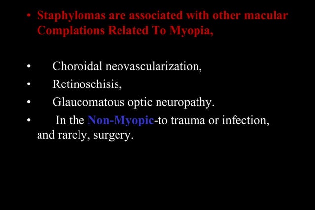 Staphyloma | PPT