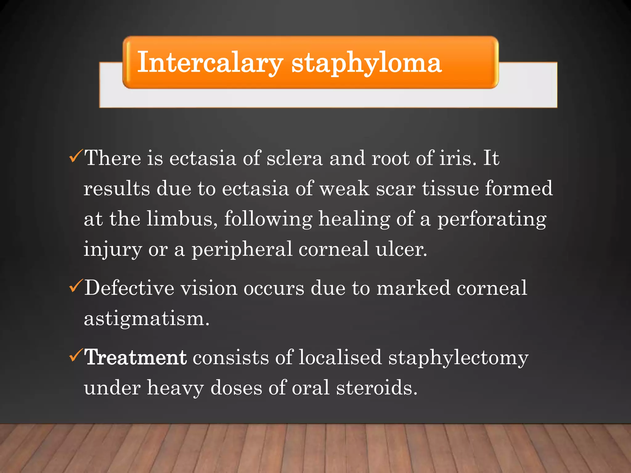 Staphylomas.ppt