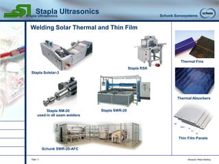 Stapla solar panel assembly | PPTX