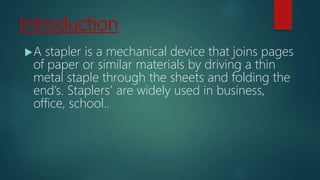 Stapler | PPTX