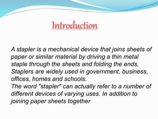 Stapler | PPTX