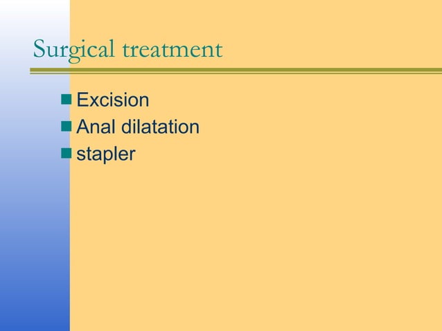 Stapler hemorrhoidectomy 3 | PPT | Digestive Disorders | Diseases and ...