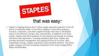 Staples inc | PPTX