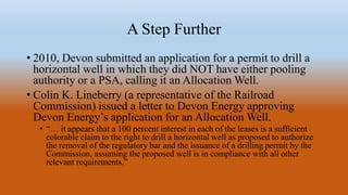 Allocation Wells and What Makes Them Different | PPTX