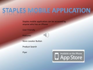 Staples presentation 2 | PPTX