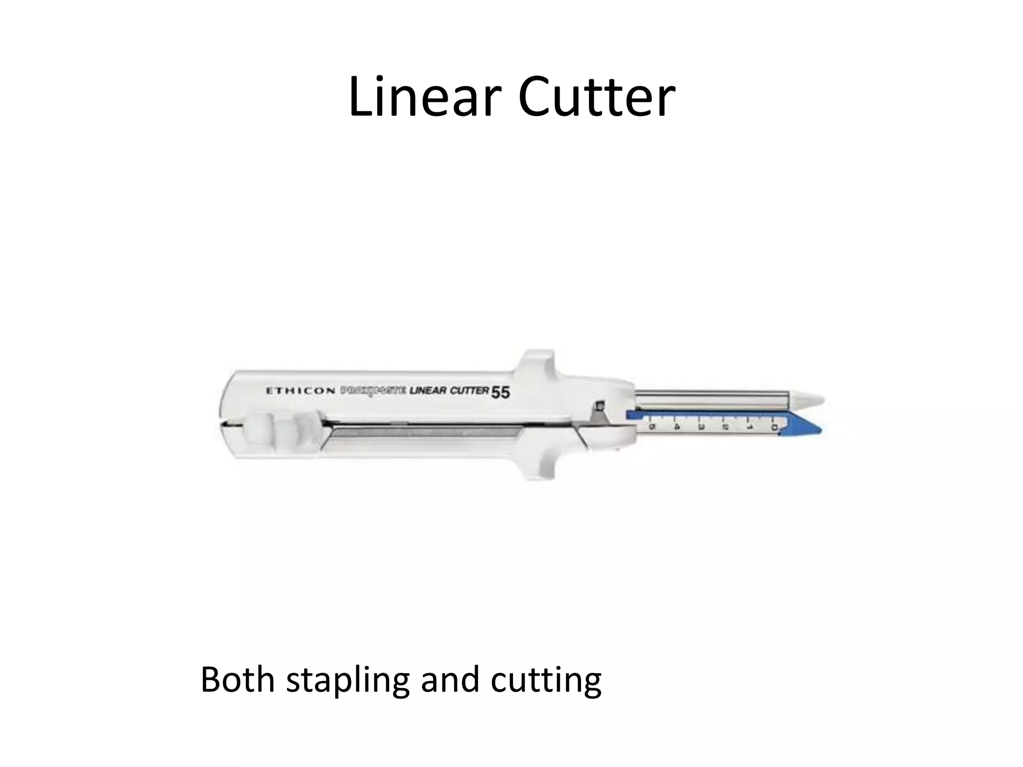 Stapling devices in surgery | PPTX