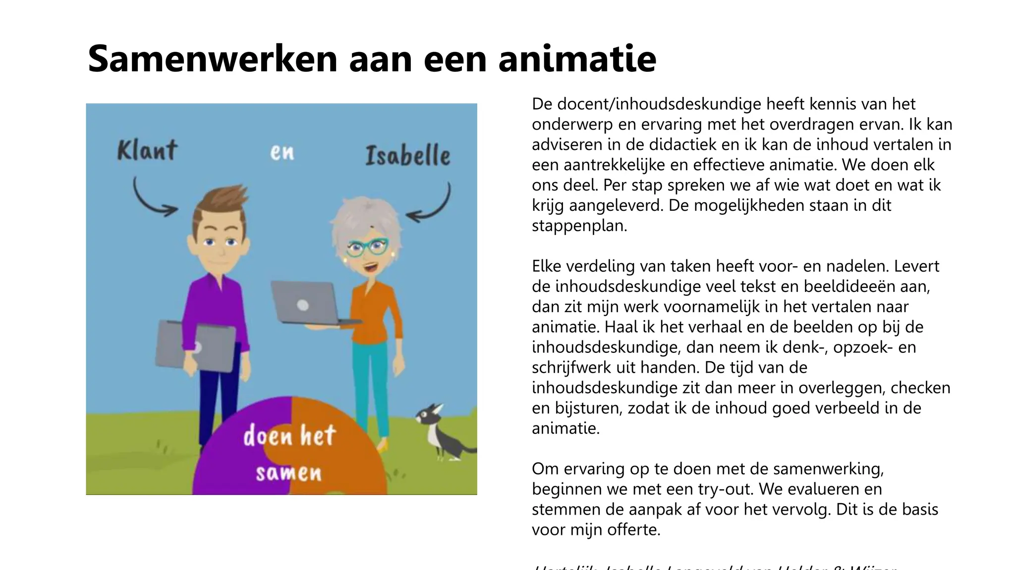 Stappenplan om samen een animatie te maken | PPT