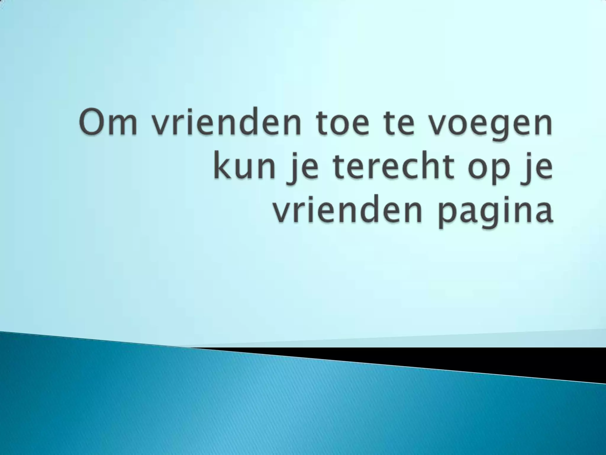 Stappenplan twitter | PPTX