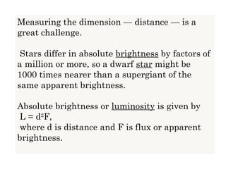 astronomy: Stars- distribution and cluster | PPT