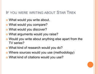 Star trek | PPTX