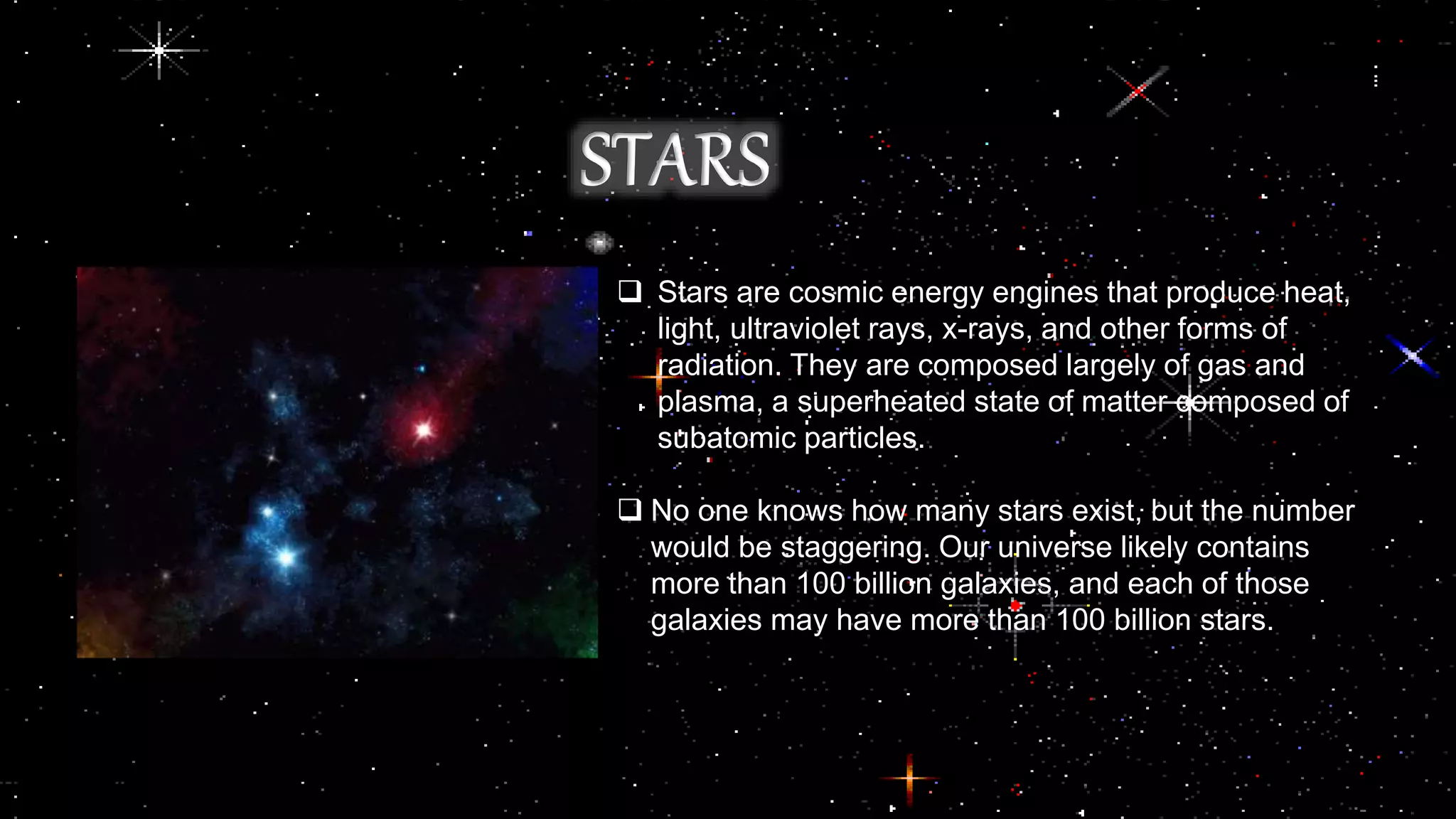 Stars and Constellations | PPTX