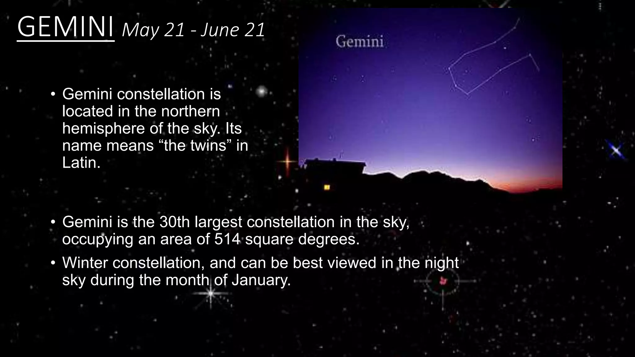 Stars and Constellations | PPTX